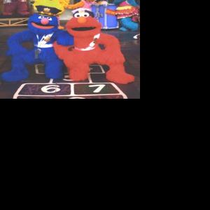 'It's great' being Elmo every day