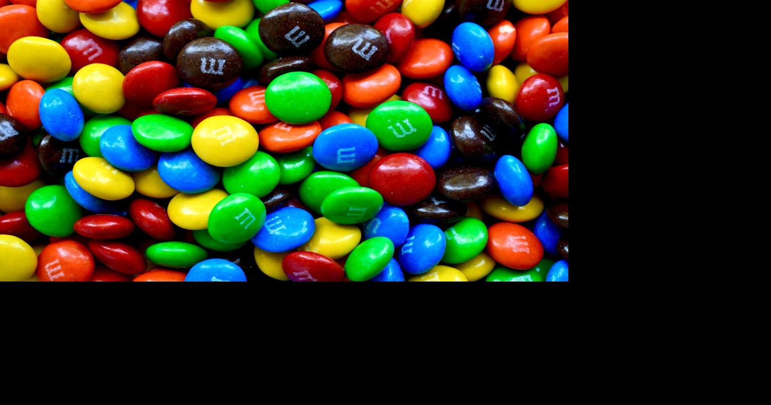 M&Ms is removing blue and brown from some new bags