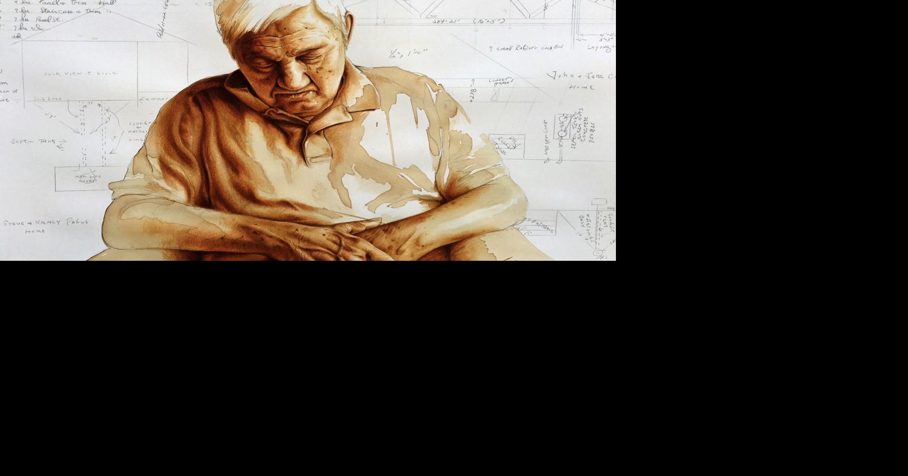 Artist Michelle O’Patick-Ollis works through her emotions with a brush ...