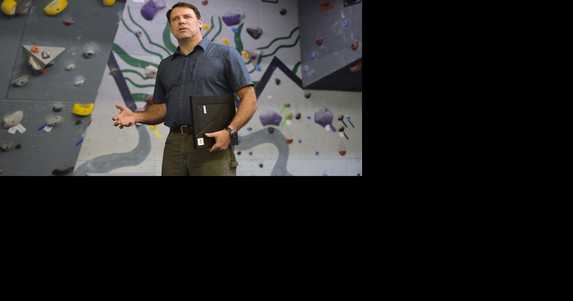 Climbing wall installed at Emory & Henry Outdoor Center