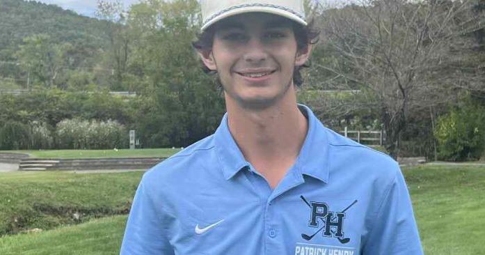 Kolby Hicks (Patrick Henry) wins region golf tourney