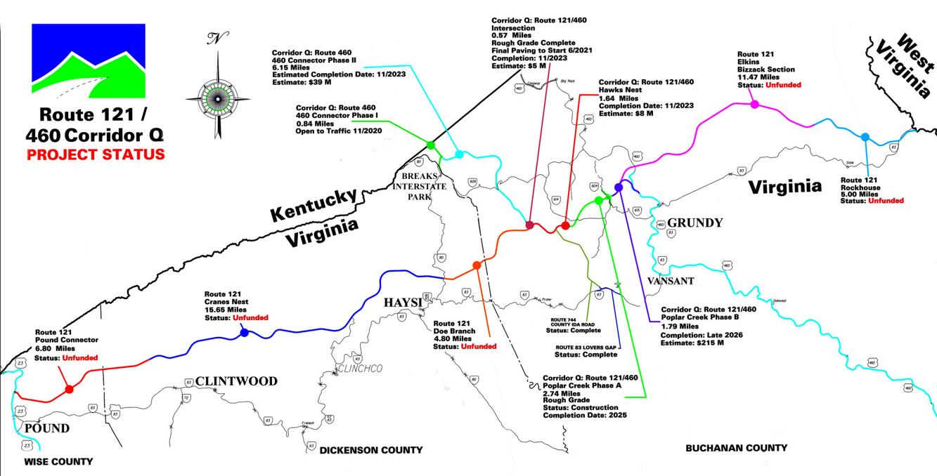 Lawmakers discuss funding of the Coalfields Expressway