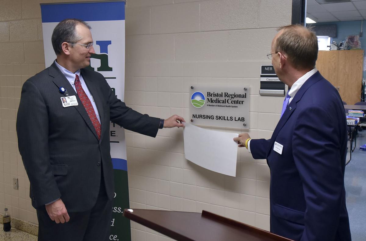 VHCC dedicates skills lab to Bristol Regional Medical Center | News ...
