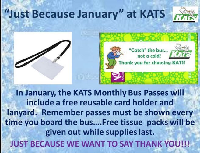 Kingsport bus system offering lanyards, card holders during January ...