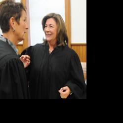 Two new judges sworn in Wednesday in Abingdon