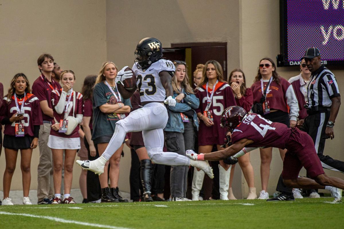 Wake Forest's Demond Claiborne becoming a complete back