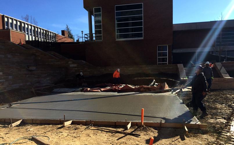 Progress at Uva-Wise's new library