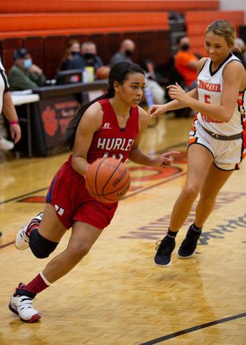 GIRLS PREP BASKETBALL: Hurley's Krista Endicott is a scoring machine