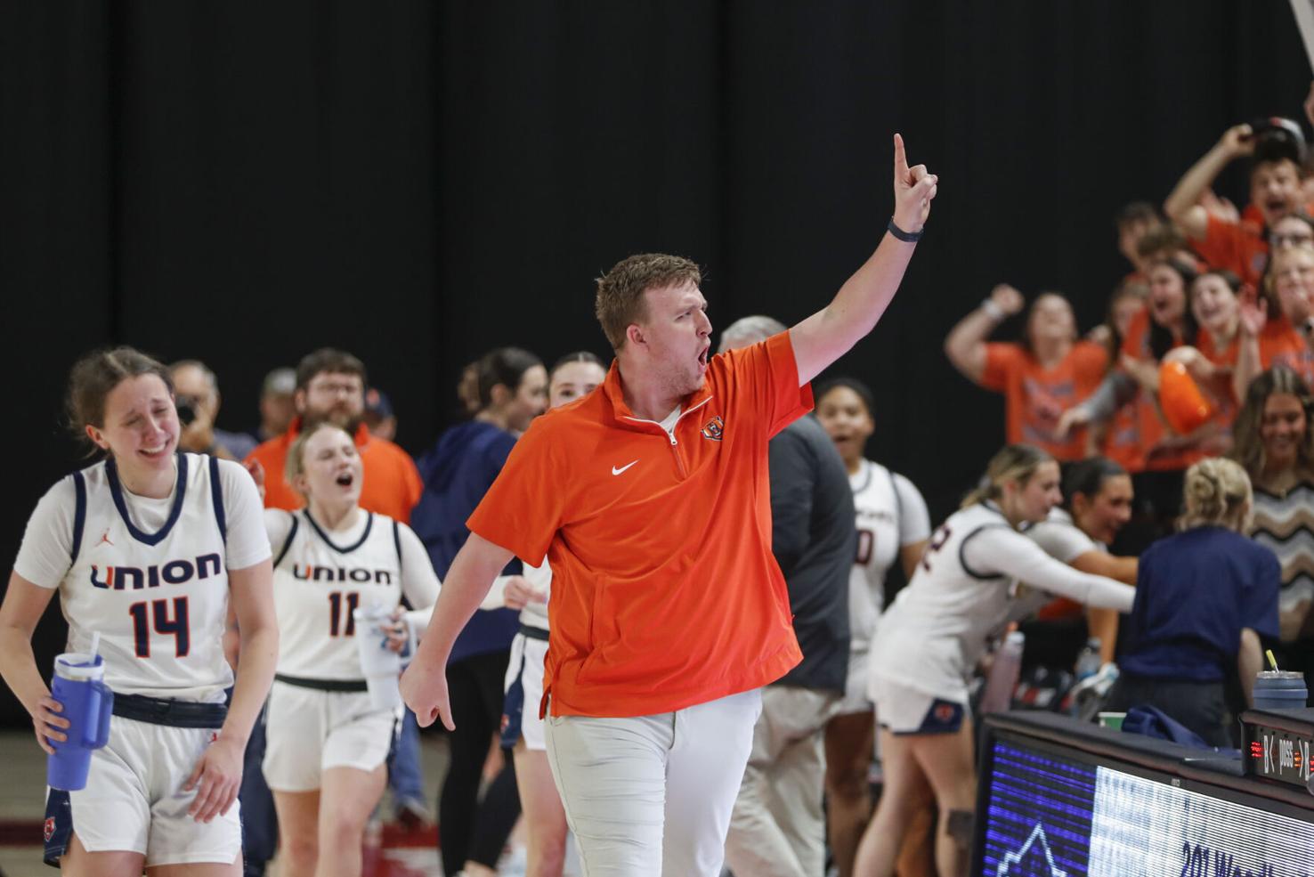 VHSL Class 2 State Semifinals Basketball Union vs Ridgeview