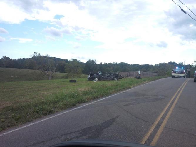 Crash on Devault Bridge Road, two injured
