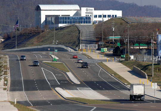 Pedestrian, Roadway Projects In Front Of BMS Near Completion