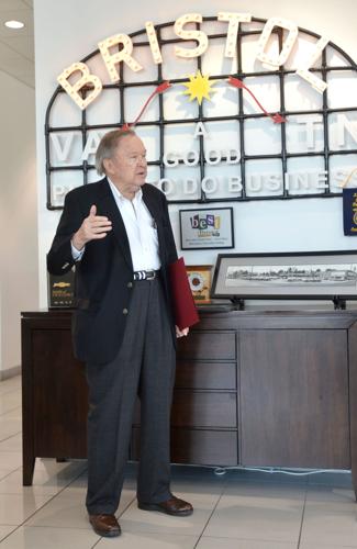 Proclamation presented to Bristol businessman Bill Gatton for 50 years ...