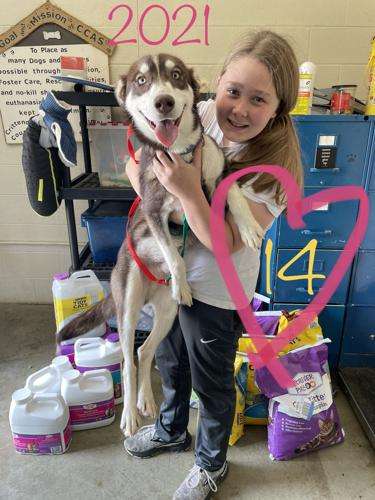 Lyon teen spends her birthdays caring for homeless animals | News ...