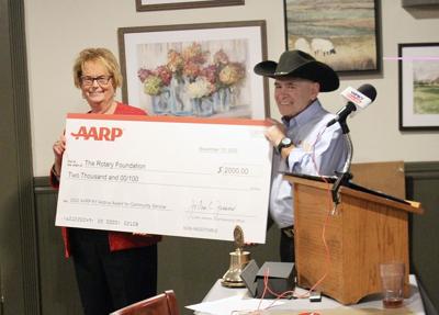 Brunelle honored by AARP at Princeton Rotary meeting | Uncategorized ...