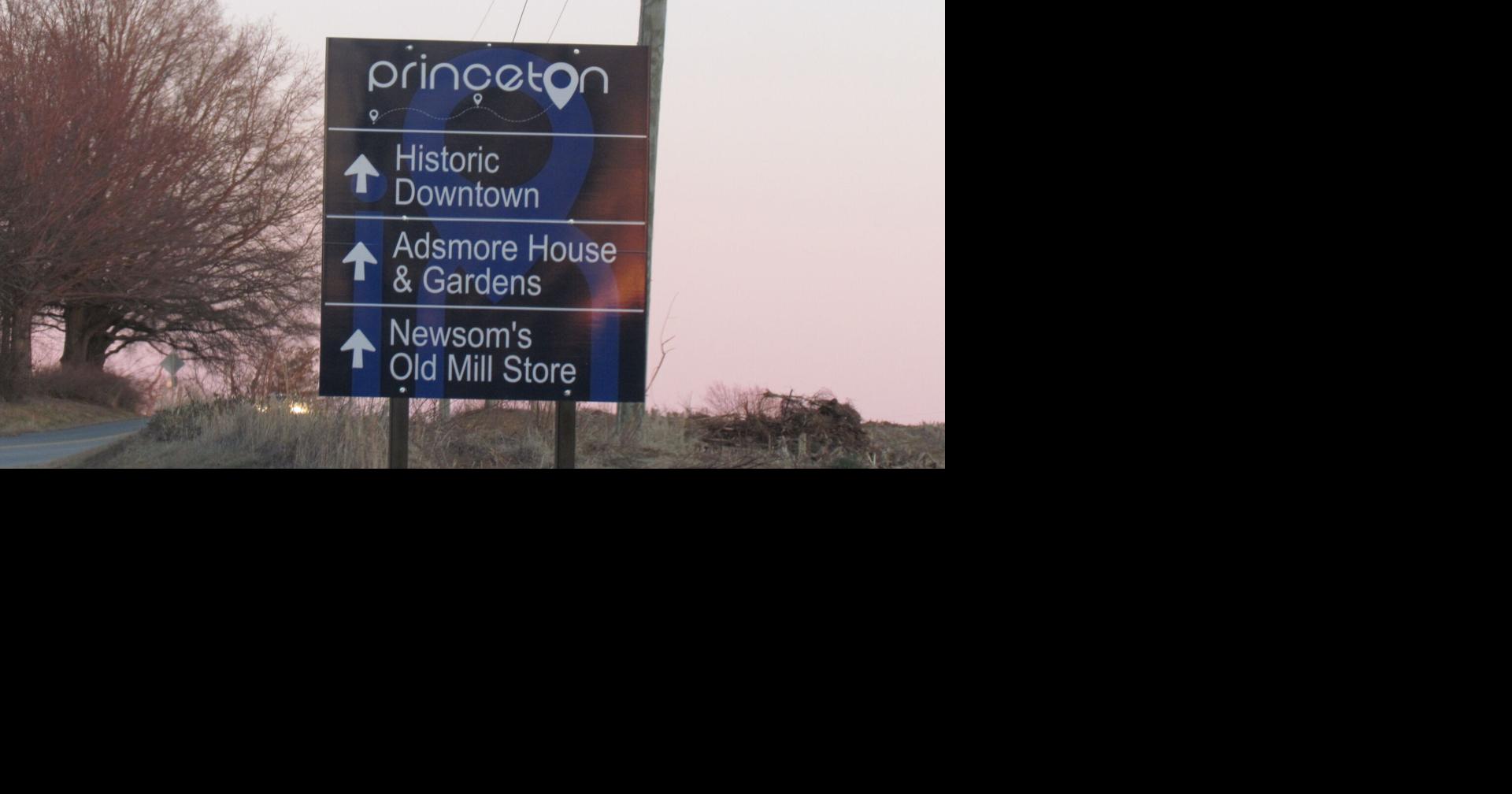 Princeton Tourism installs wayfinding signs for historic sites ...