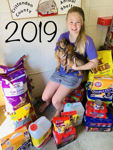 Lyon teen spends her birthdays caring for homeless animals | News ...