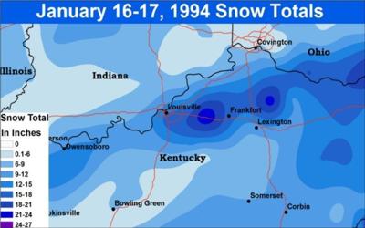 Recalling 1994 snowstorm that blitzed Kentucky | News | heraldledger.com