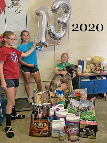 Lyon teen spends her birthdays caring for homeless animals | News ...