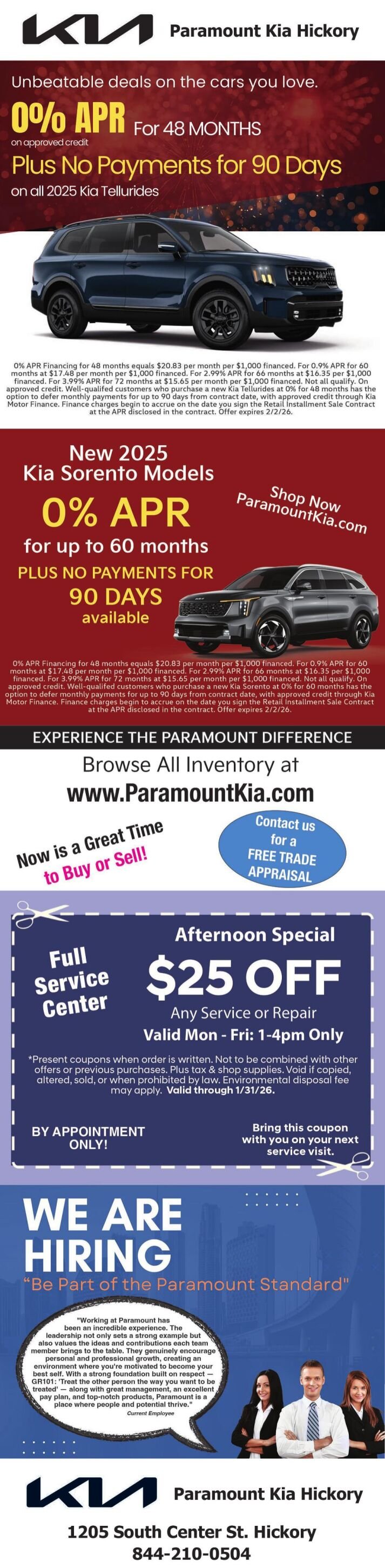 PARAMOUNT KIA