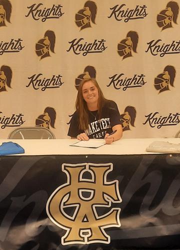 Hickory Christian's Sipe signs with Wake Tech