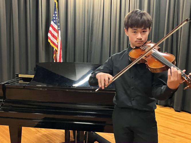 Hickory NC middle school student recognized for viola skills