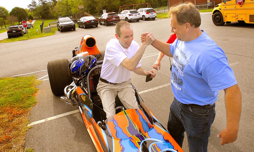 Clyde Campbell students run to raise money for playground equipment
