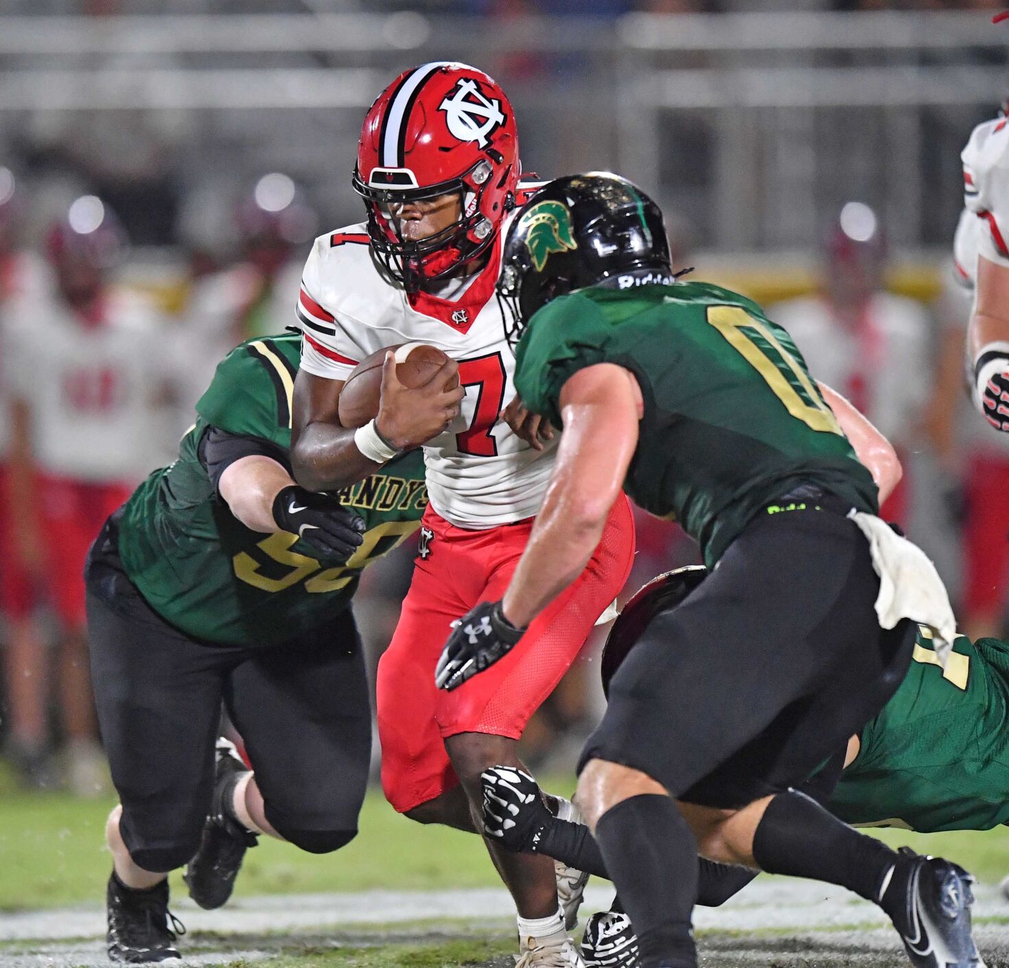 Newton-Conover NC high school football gets comeback win