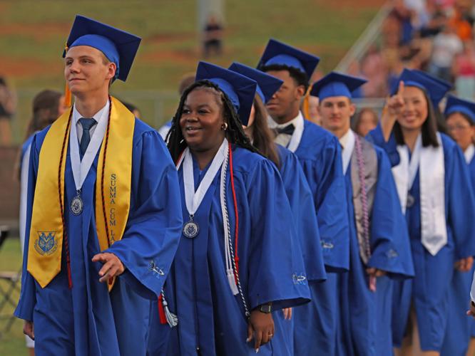 Maiden graduates laughed, smiled during their ceremony