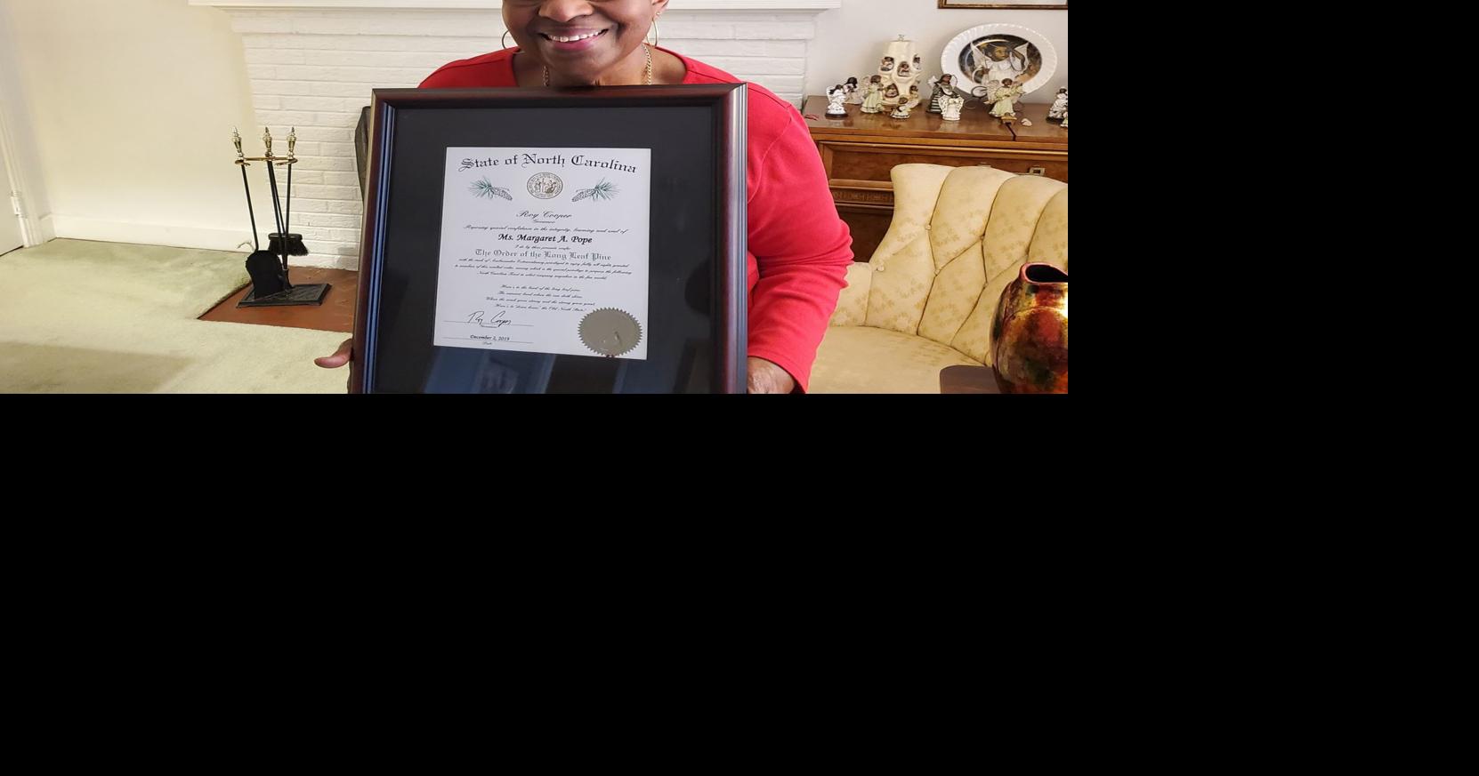 Margaret Pope: I'm glad to do what I can to help