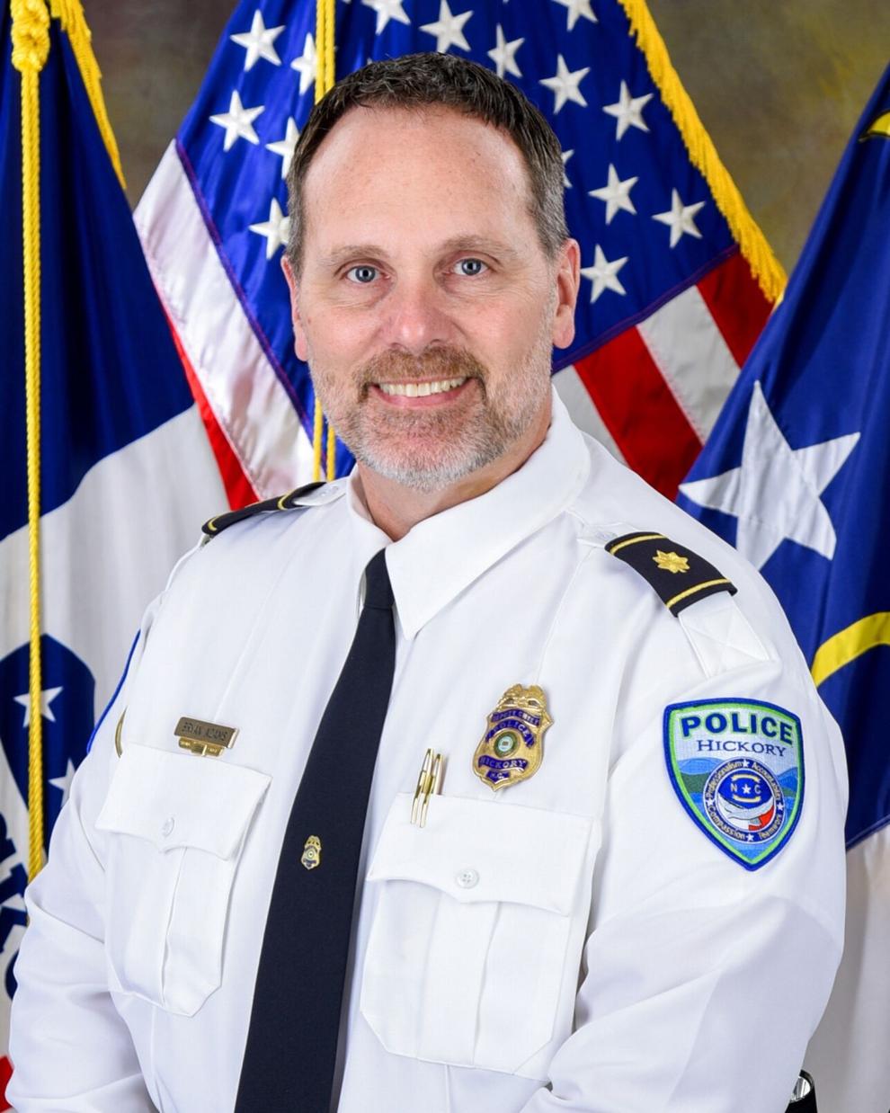 Hickory NC names Bryan Adams as next chief of police