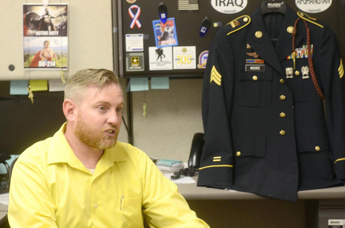 Moore helps connect veterans and job opportunities