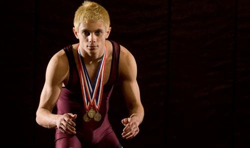 Parisi wins 3rd individual state title