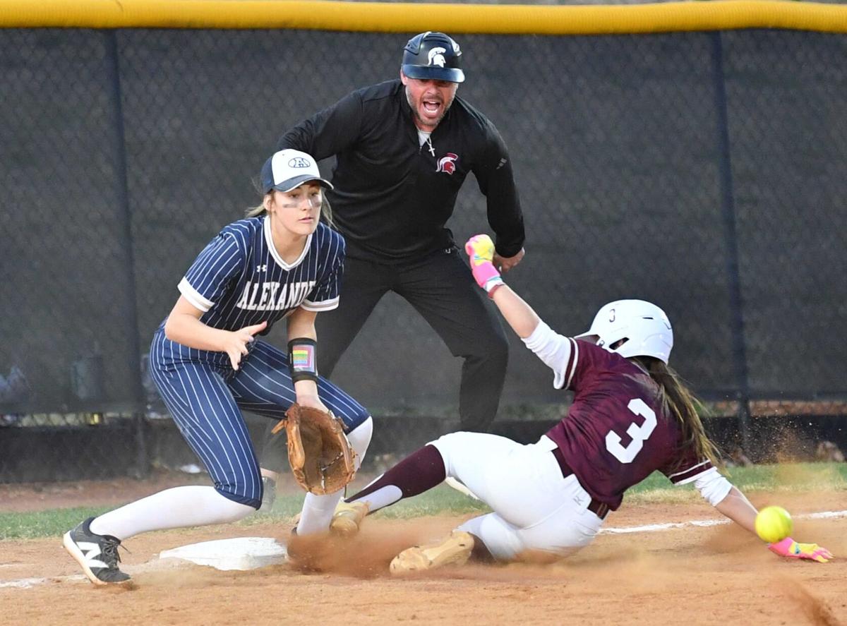 Alexander Central NC softball tops South Caldwell