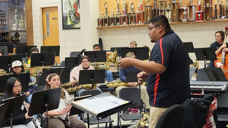 Newton-Conover High School band director is notable neighbor
