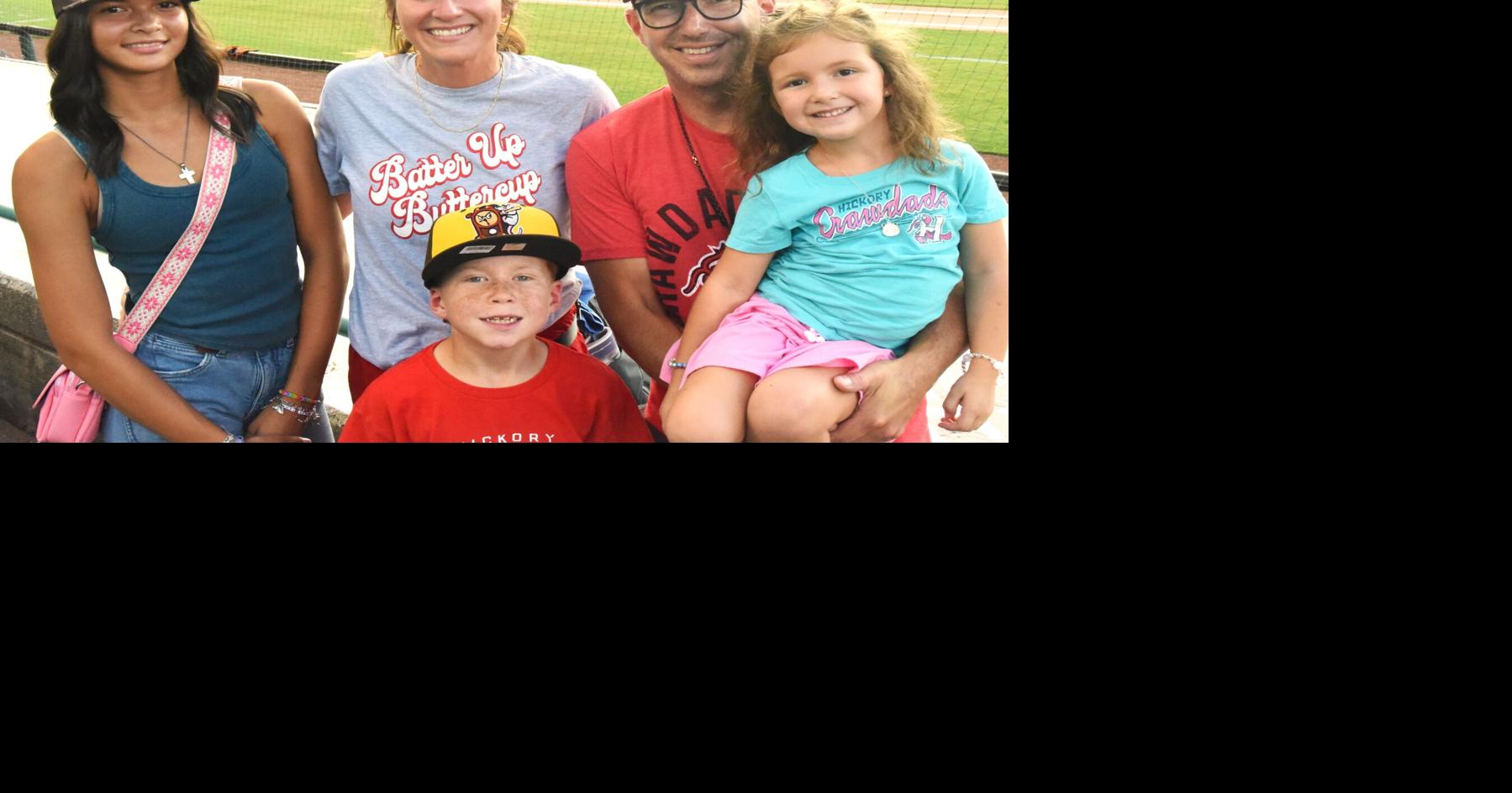 Check out photos of fans at Hickory NC Crawdads game