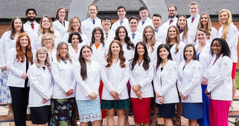 Physician assistant students graduate