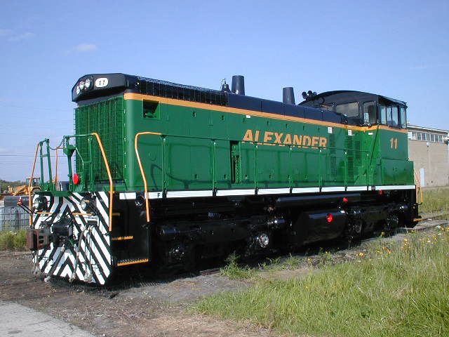 Alexander Railroad buys two new locomotives