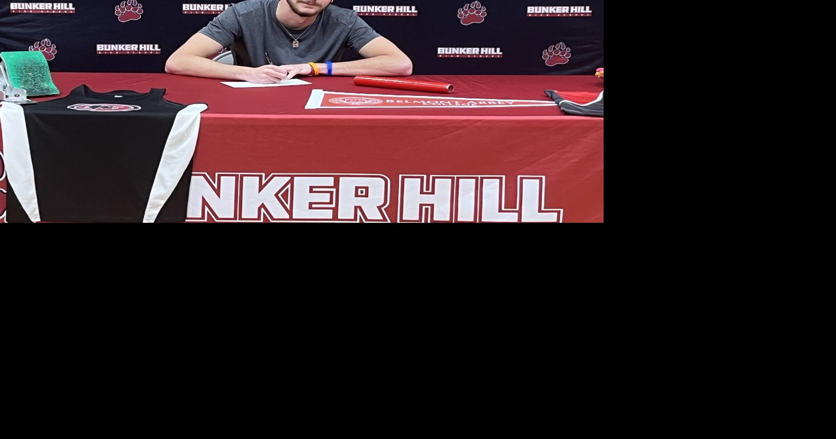 Bunker Hill's Thompson signs with Belmont Abbey for track
