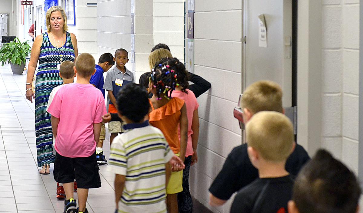St. Stephens Elementary first day of school