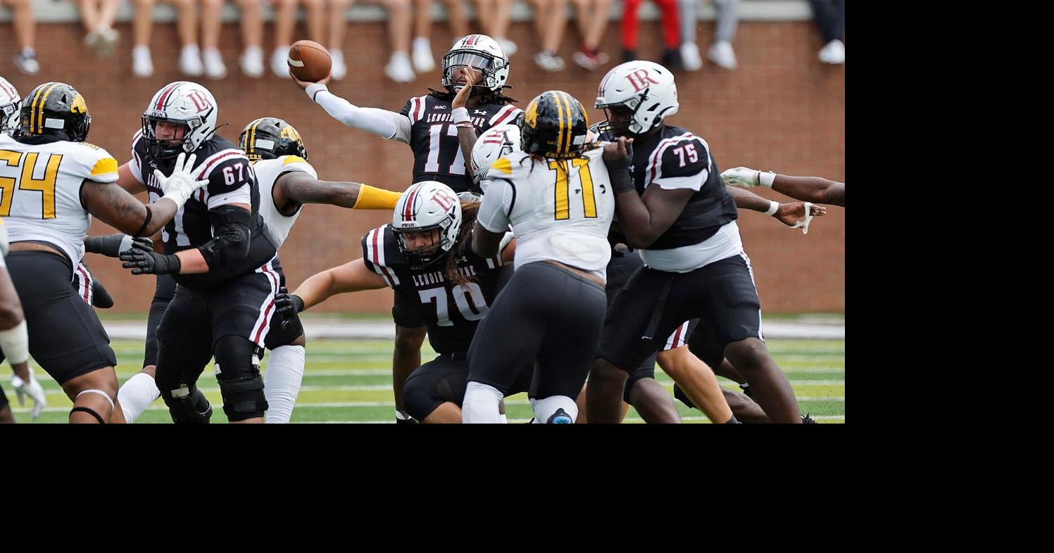 Lenoir-Rhyne football comes back to win conference opener