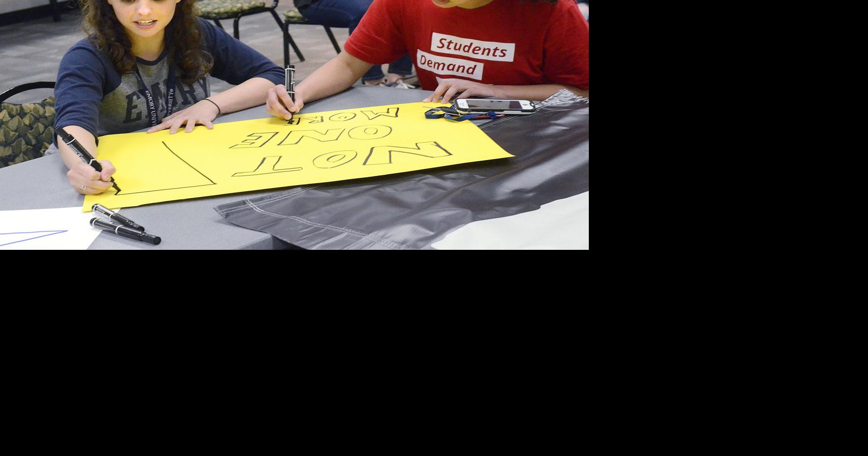 Driven by fear, exasperation, fed-up students take a stand