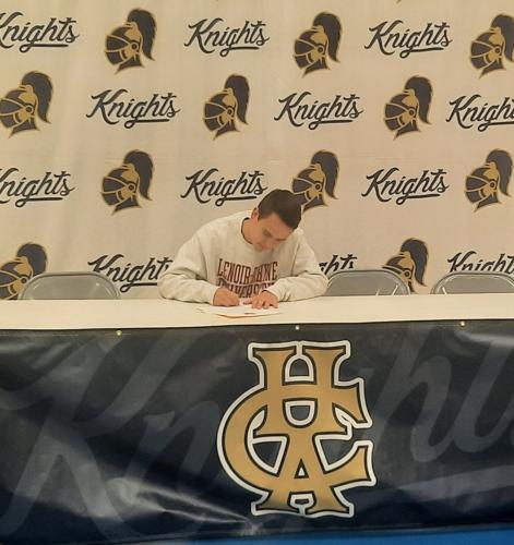 Hickory Christian's Runyon signs with Lenoir-Rhyne