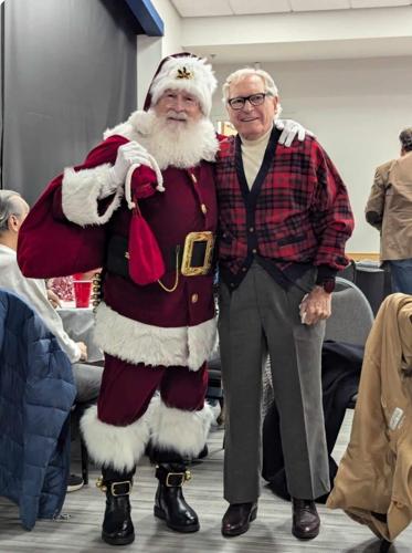 Hickory NC retired cop spends Christmas as Santa Claus