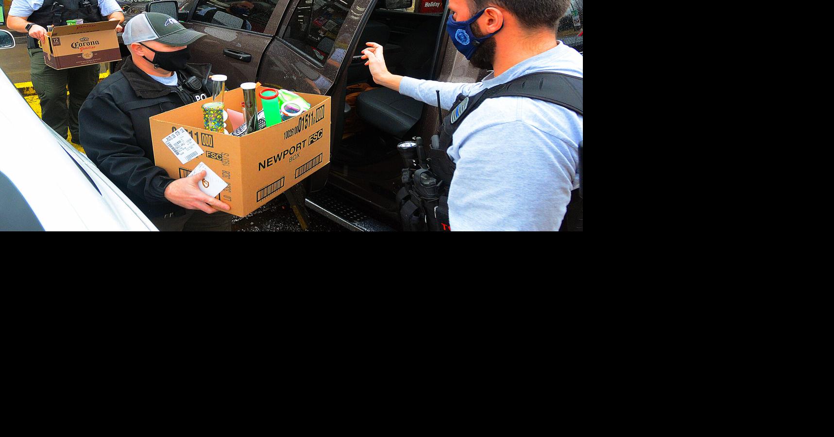ALE officers search businesses, confiscate suspected drug paraphernalia
