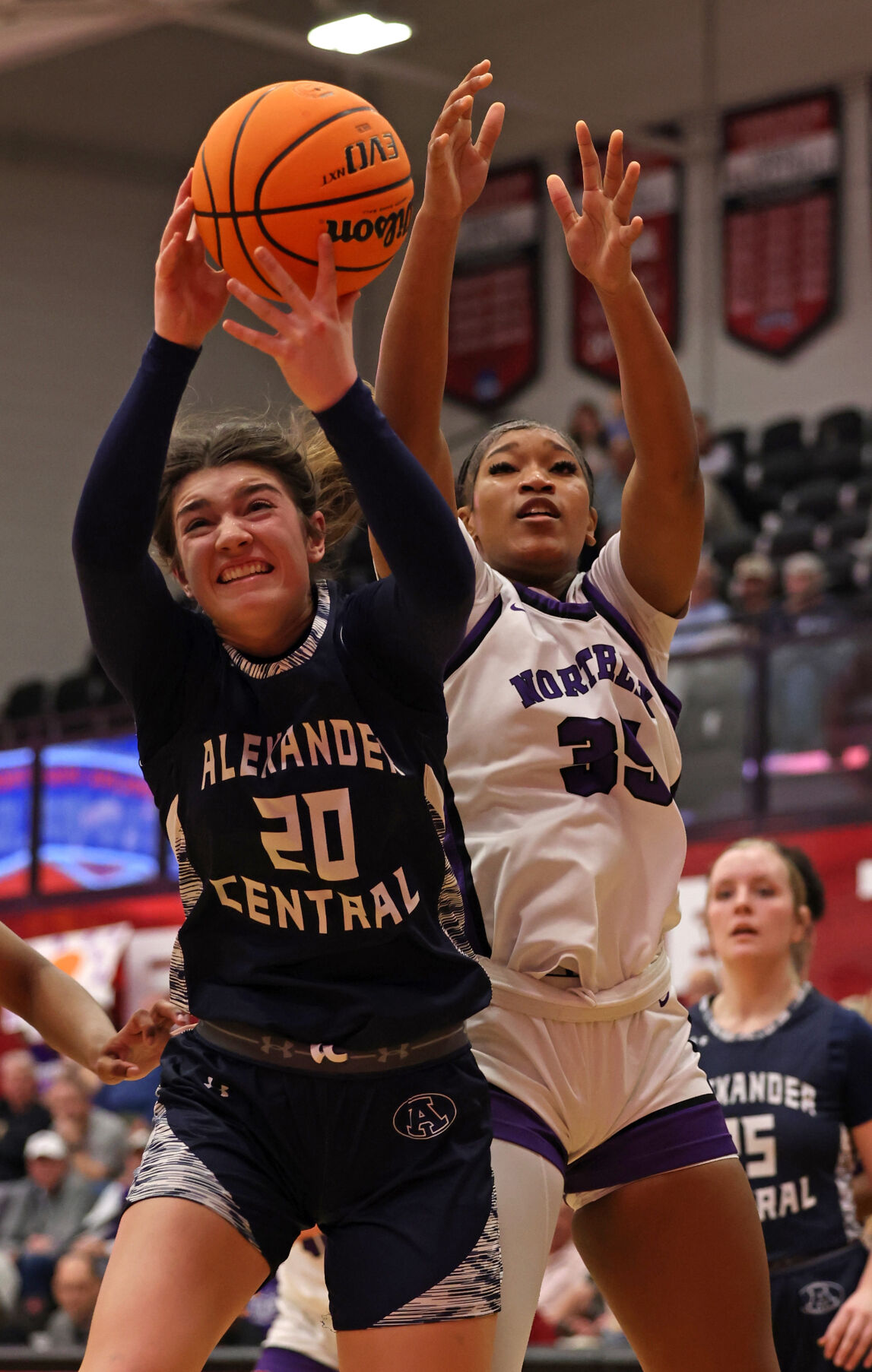 Alexander Central basketball falls to Northern Guilford
