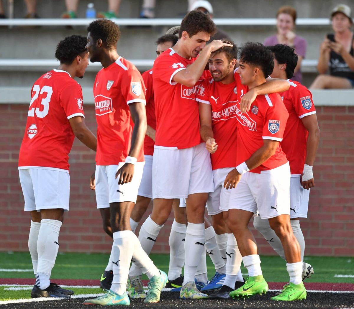 Hickory FC wins home playoff game at Moretz Stadium