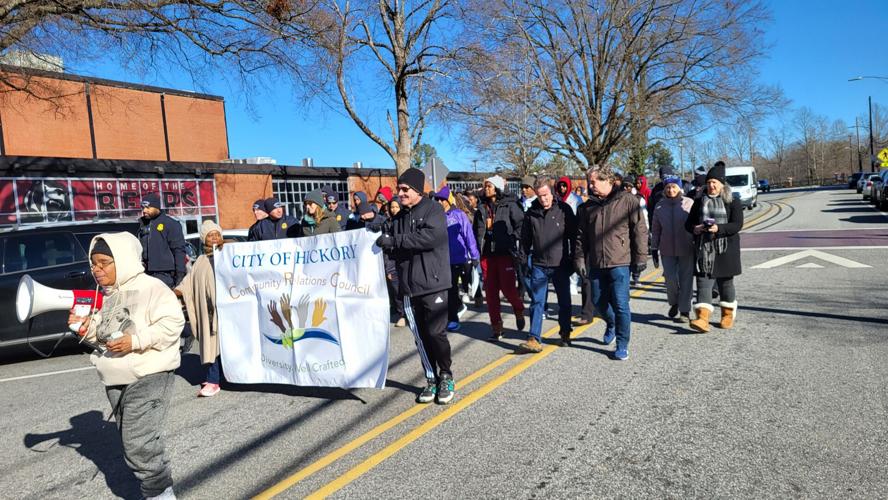 Hickory NC NAACP, Lenoir-Rhyne celebrate MLK Day 2025