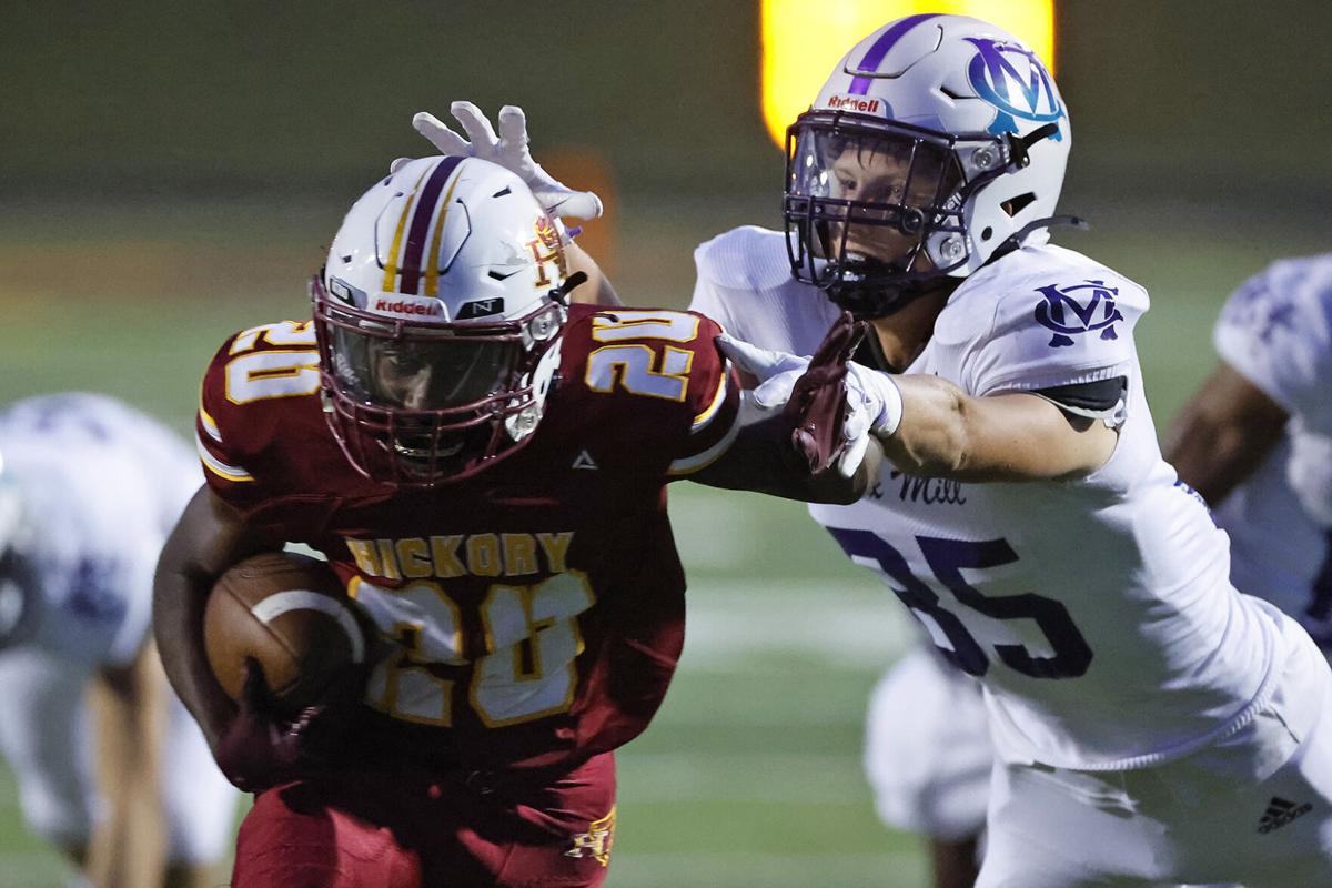 Where does Hickory NC football's win streak rank all-time?