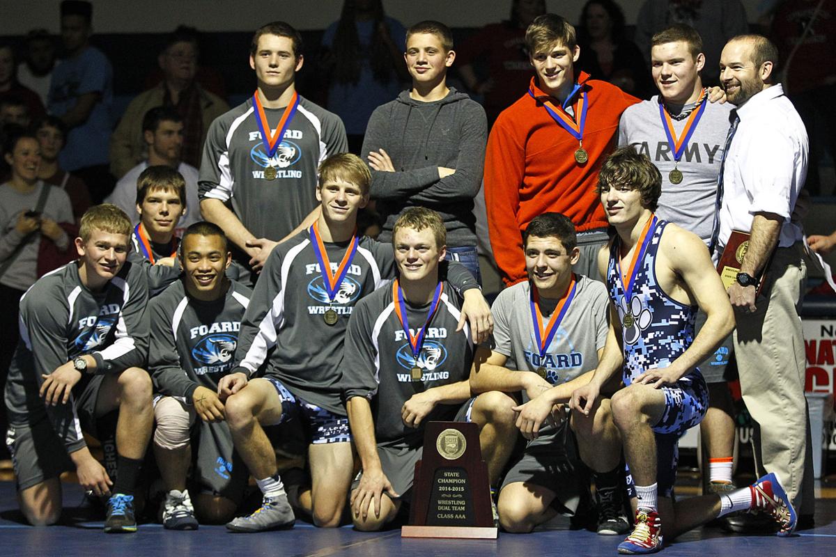 Fred T. Foard state wrestling title photos