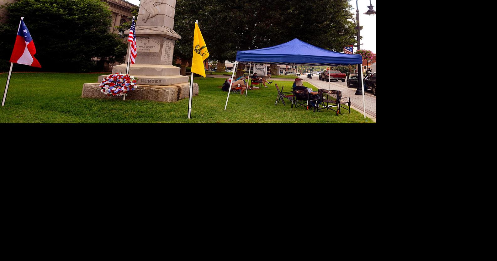 NAACP leaders again ask county to remove Confederate monument